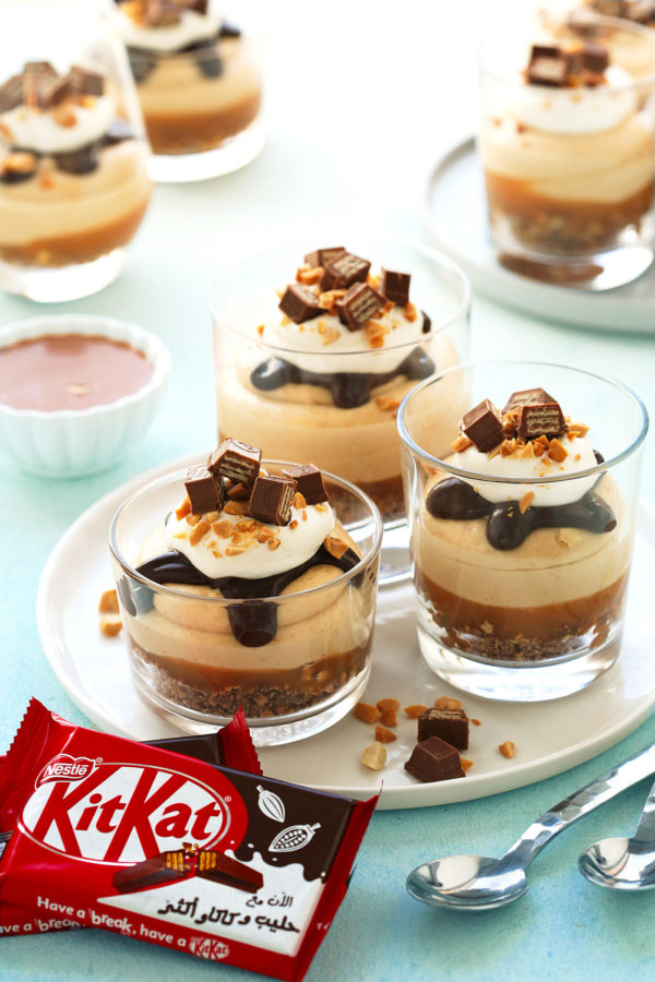 KitKat Peanut Butter Caramel Delights | Cleobuttera